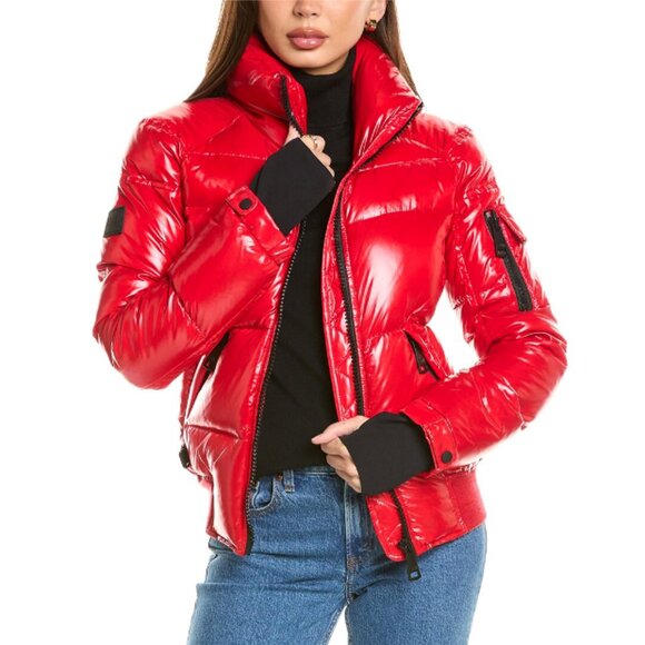 SAM. | Jackets & Coats | Sam Freestyle Bomber Jacket Cherry Red Size S ...